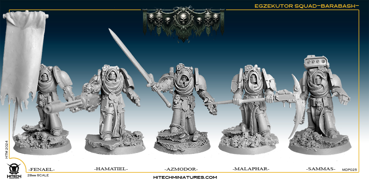 EGZEKUTOR SQUAD -BARABASH- – Hitech Miniatures
