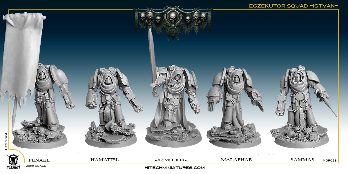 EGZEKUTOR SQUAD -ISTVAN- – Hitech Miniatures